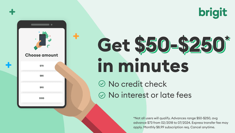 Brigit: Fast Cash Advance | iOS - Make Money Online App - Scrambly