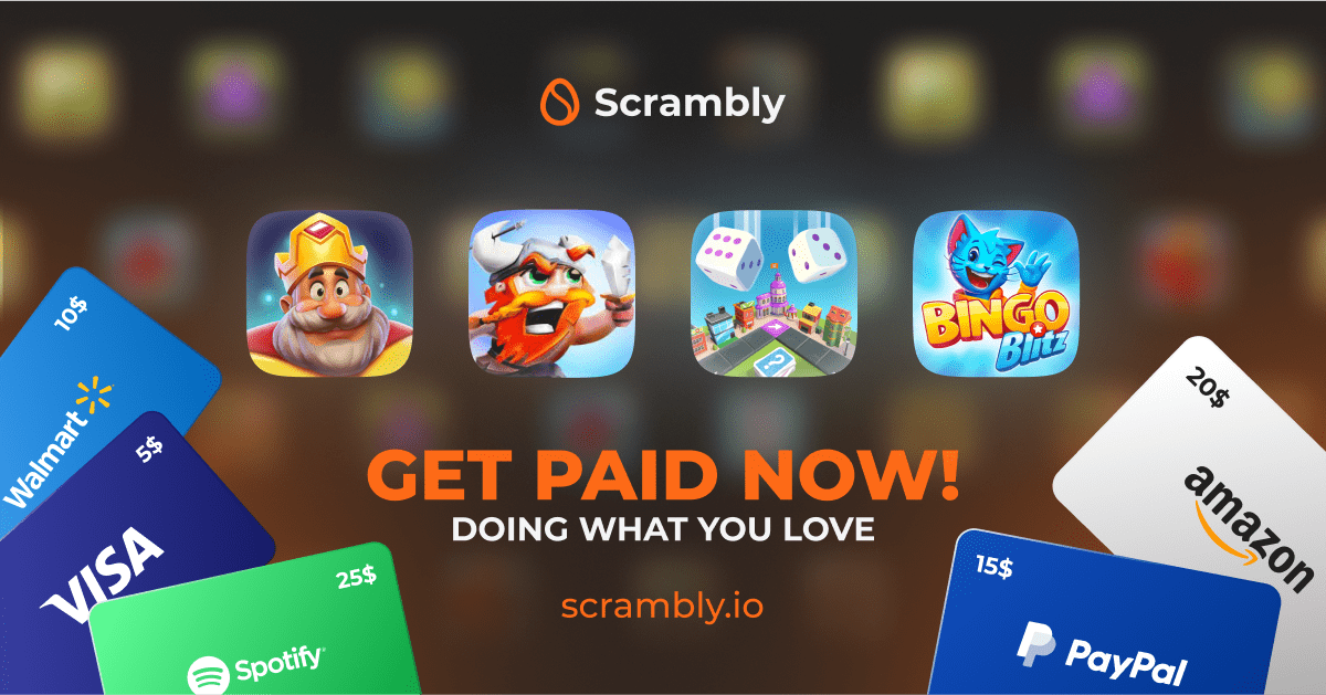 Scrambly: Rewards for Steps | iOS - Best Paid App to Earn Real Money ...